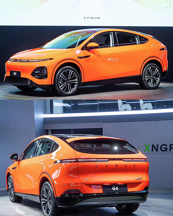 [U-EV]2023上海車展：Xpeng小鵬汽車亮相G6，前臉Robot Face設計，採用800V電壓架構，預計2023年中中國上市 - U-CAR特輯