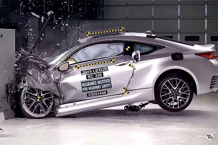 美國IIHS測試2018年式Lexus RC，改進頭燈表現順利維持進階安全首選評價 | U-CAR新聞