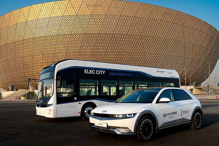 [U-EV]透過世足賽展現電動車實用性，Hyundai將提供超過200輛電動車款作為工作車 | U-CAR新聞