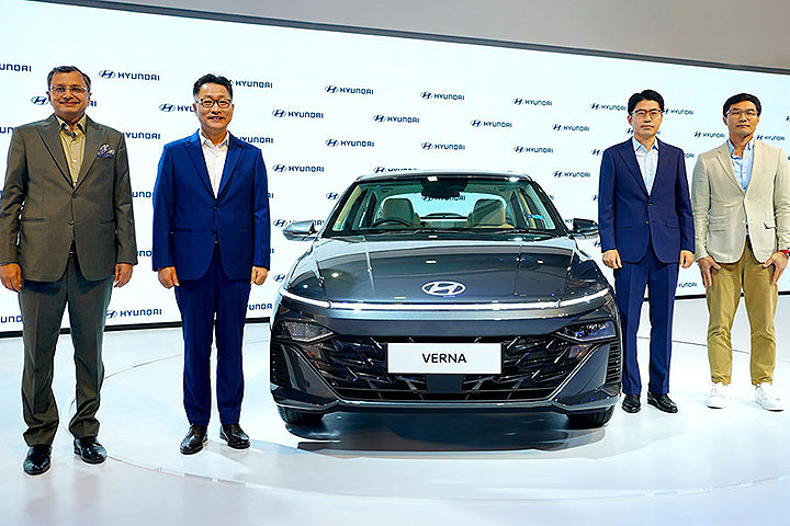 Hyundai第6代Verna印度完整亮相，延續Elantra及Sonata家族風貌與科技感 | U-CAR新聞