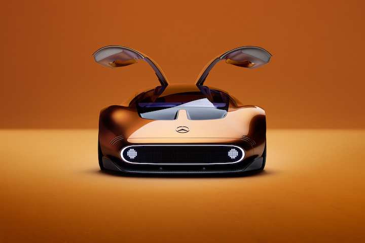 [U-EV]承襲C 111設計元素、搭載軸向馬達，Mercedes-Benz發表Vision One-11 Concept概念車 | U-CAR新聞