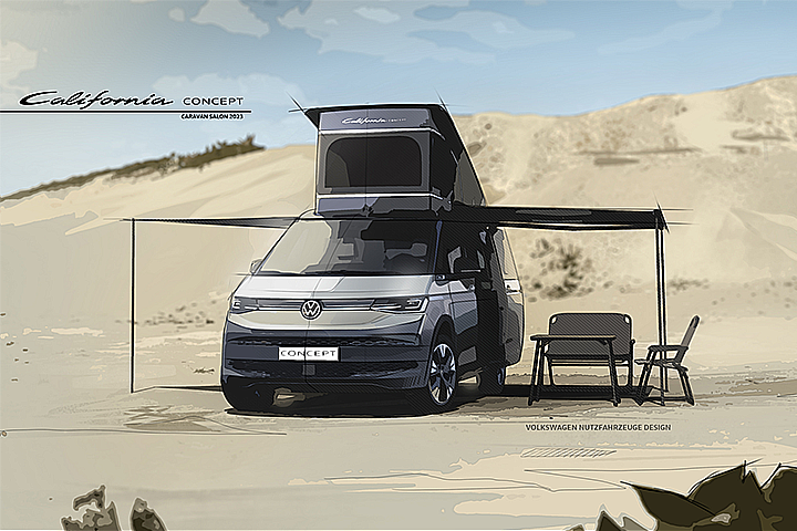 [U-EV]搭載PHEV動力，VWCV 原廠於8月底推出California Concept ，量產版2024年面世 | U-CAR新聞