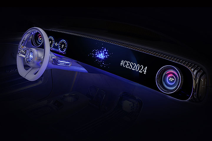 [U-EV]2024 CES：Mercedes-Benz預告全新MBUX即將登場，將搭載在EQG上首演？ | U-CAR新聞