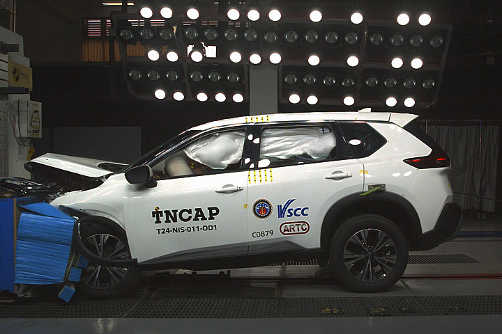 以入門客貨車版本來測試、自費參加的Nissan X-Trail獲4星評等，TNCAP公布2024年第二季評測結果 | U-CAR新聞