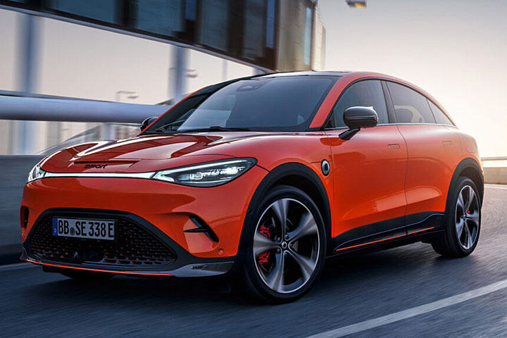 [U-EV]2023上海車展：動力規格尚未公布、更加流線化設計，Smart精靈#3正式亮相 - U-CAR特輯